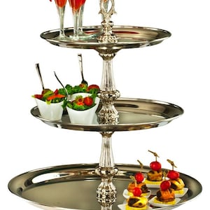 Three-tier Buffet Stand, Display Stand, Trays, Decor Trays, Buffet ...