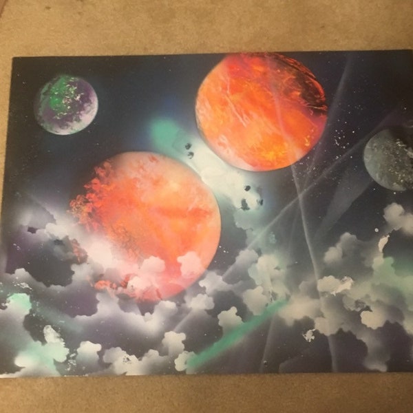 Binary Star System Art - Etsy