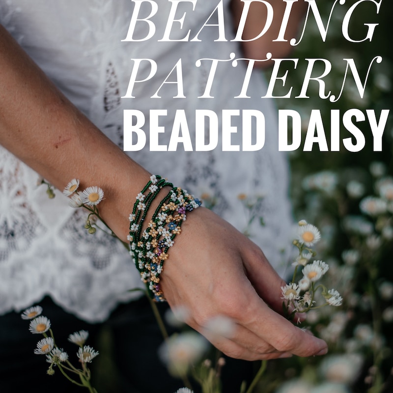 Beaded Daisy Chain - Etsy