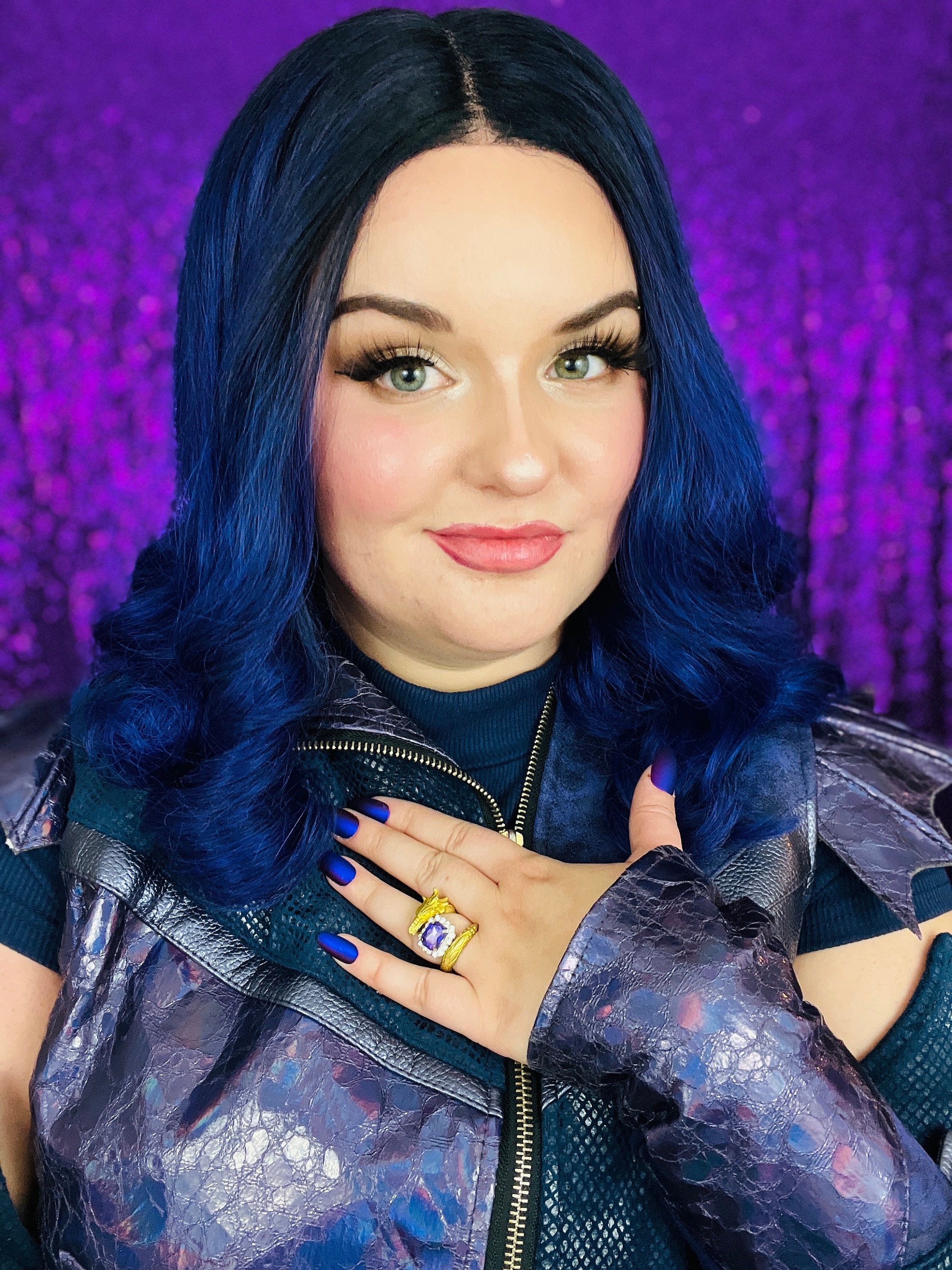 Mal Inspired Wedding Engagement Ring Descendants Dragon - Etsy