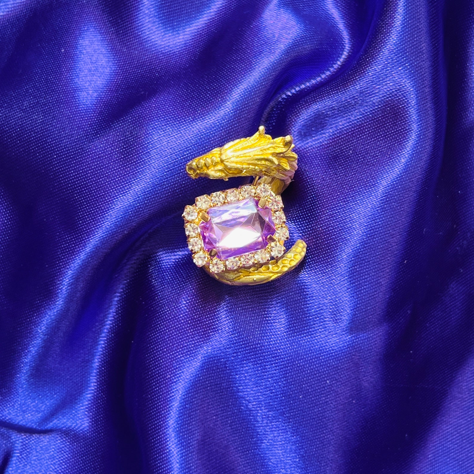 Mal Inspired Wedding Engagement Ring Descendants Dragon - Etsy