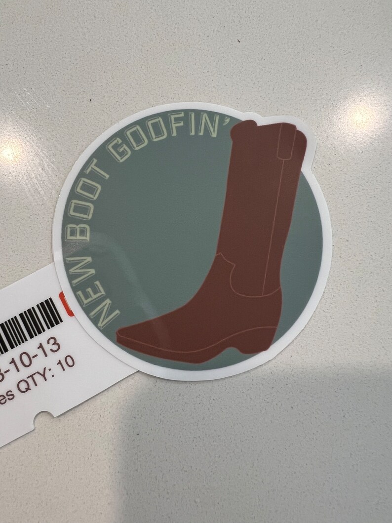 New Boot Goofin’ Sticker - Etsy