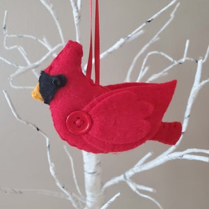 Felt Cardinal - Etsy