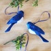 Felt Blue Bird - Etsy