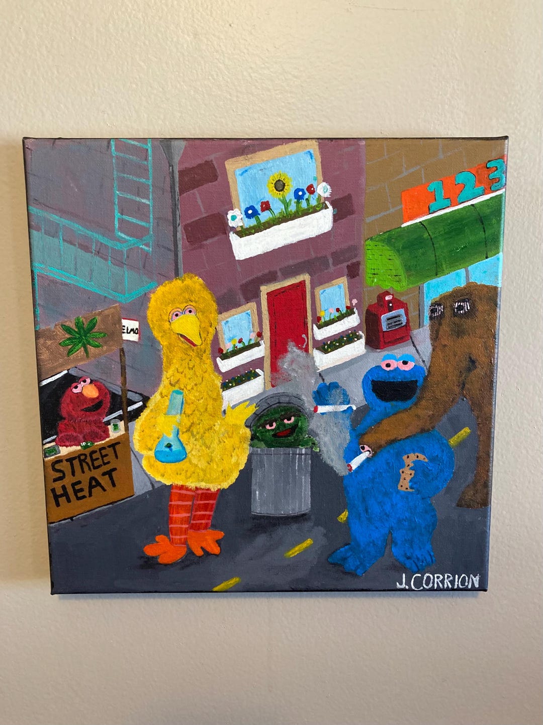 Fuzzy Puppet Crew Smoking Weed Under Streetlight – Trippy Urban ...