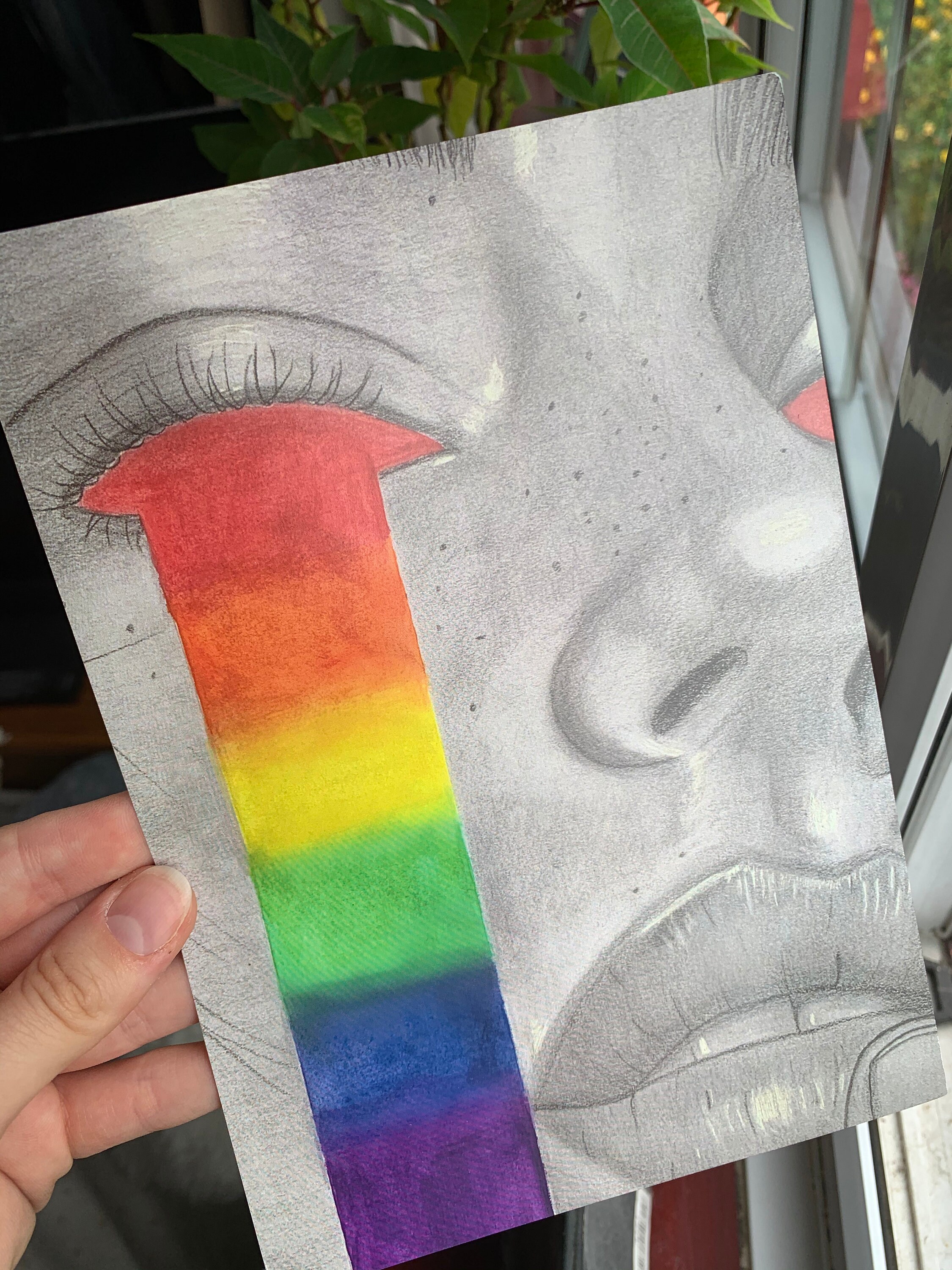 LGBTQ Pride Art Print LGBT Inspired Home Decor Wall Art - Etsy Polska