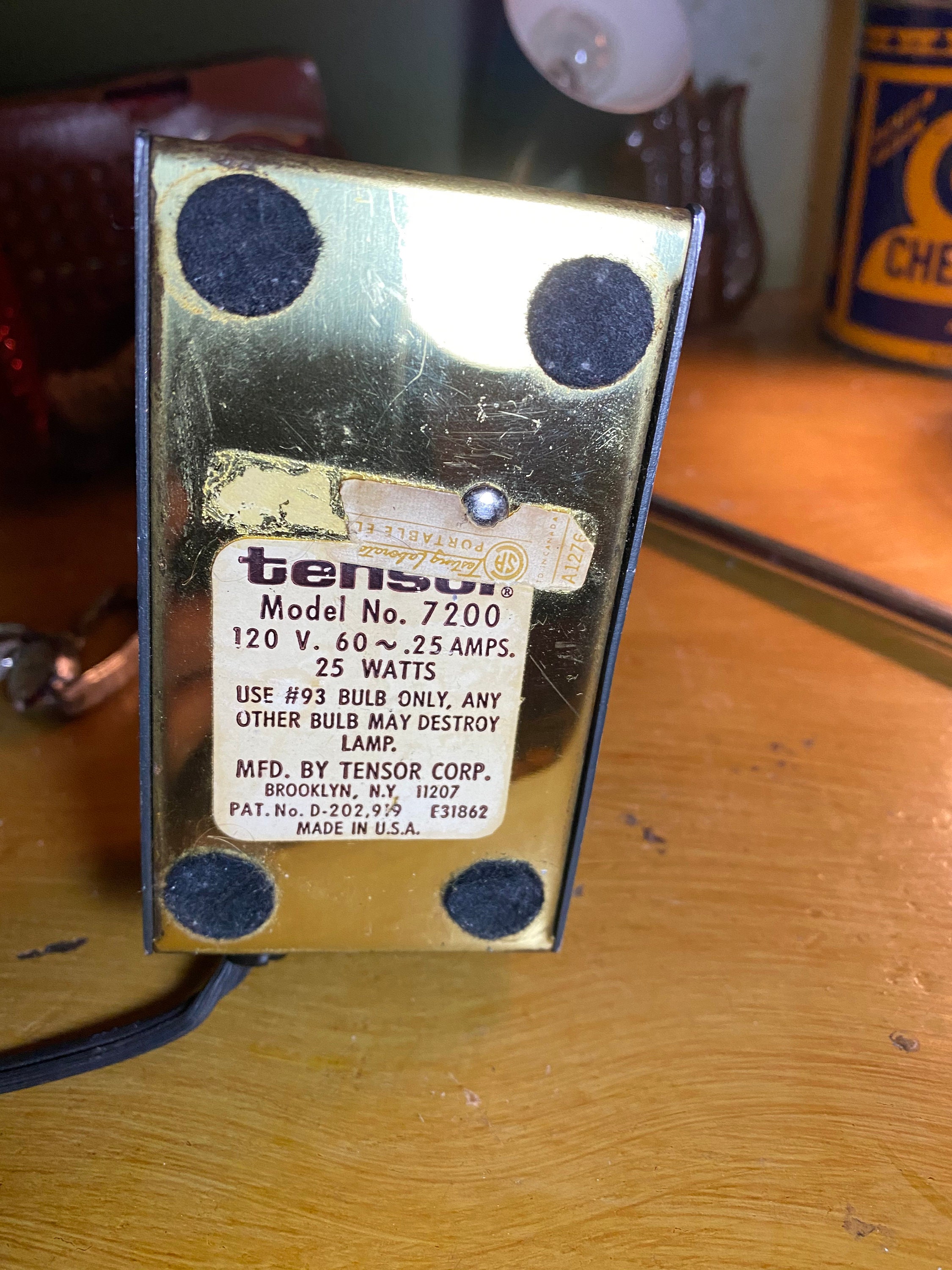 Vintage mini desk gooseneck lamp Tensor light Wonderful Black | Etsy