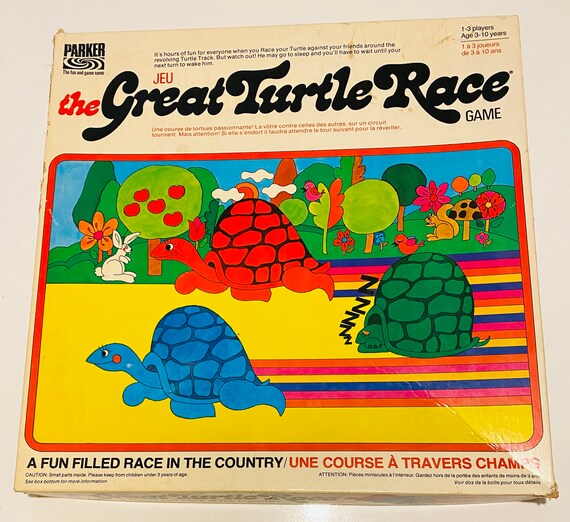 The Great Turtle Race Game A Fun Filled Race in the Country by | Etsy ...