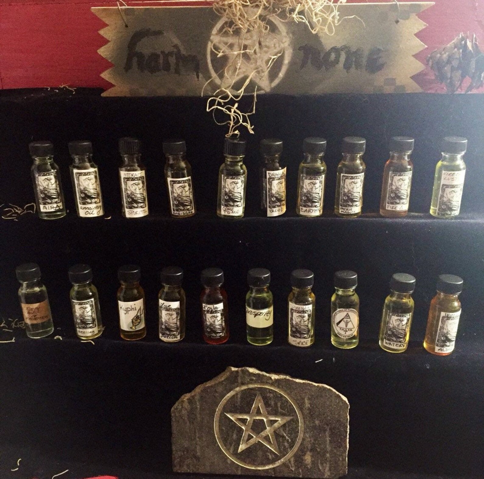 Full Witchcraft Essential Oils Set | Etsy