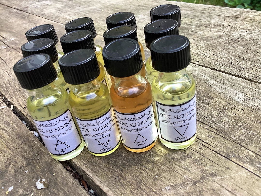 Witch Four Elements Oils Set - Etsy