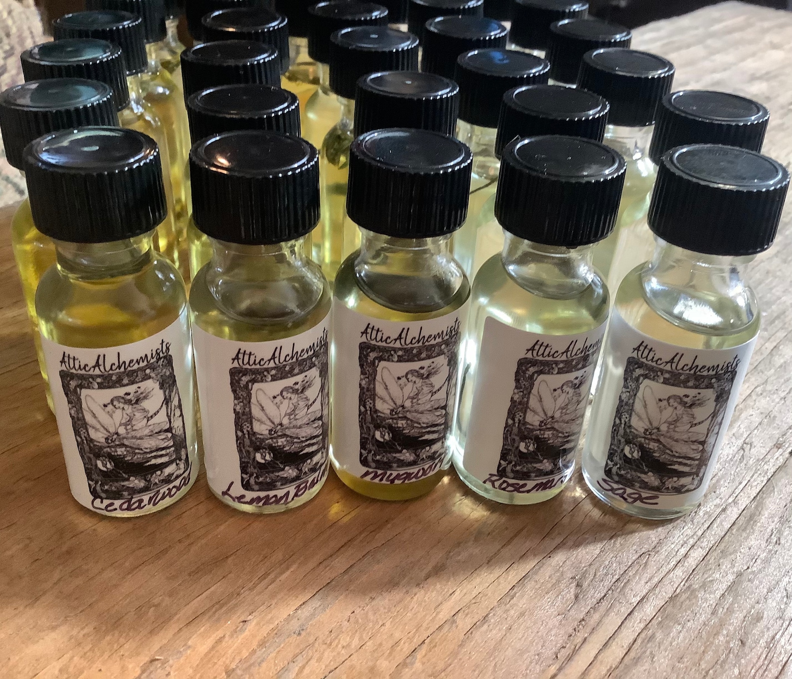 Wiccan Herbal Oils Set | Etsy