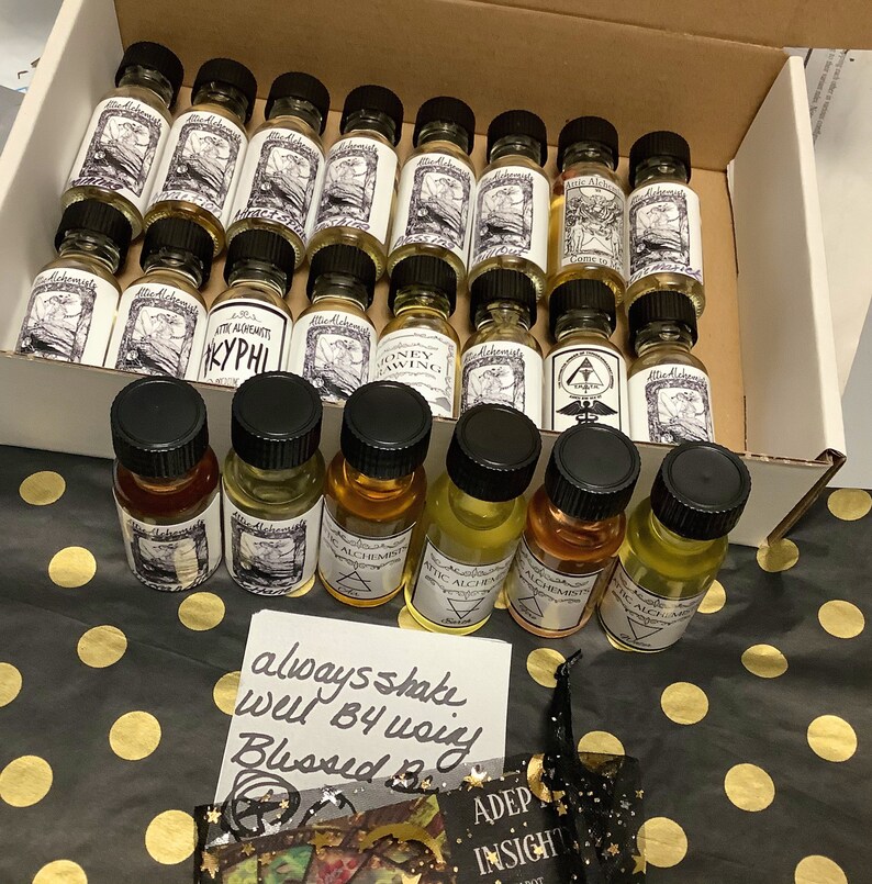 Full Witchcraft Essential Oils Set - Etsy