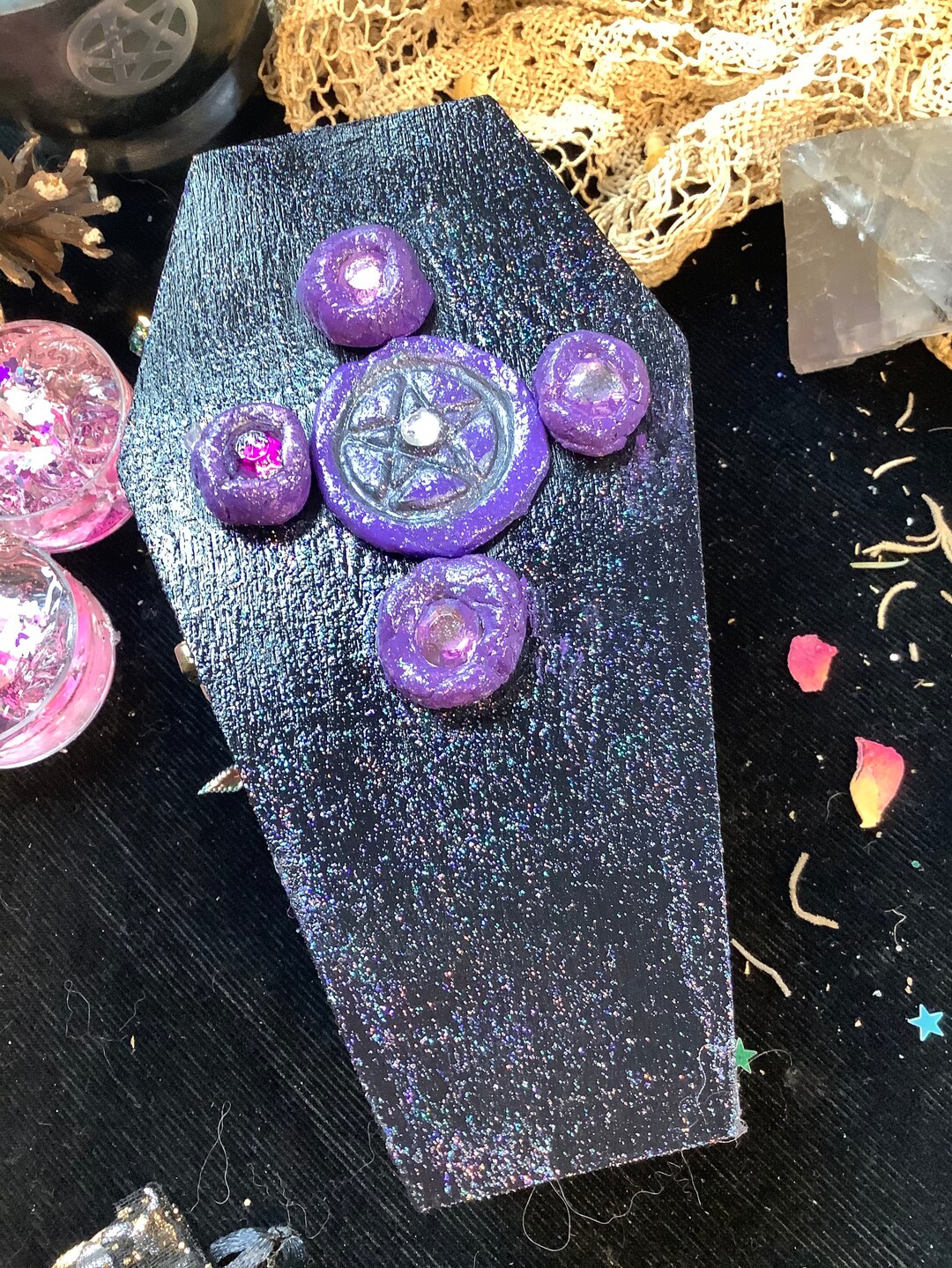 Coffin Witch Box - Etsy