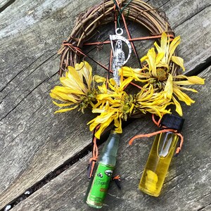 Santa Muerte Wiccan Protection Wreath - Etsy