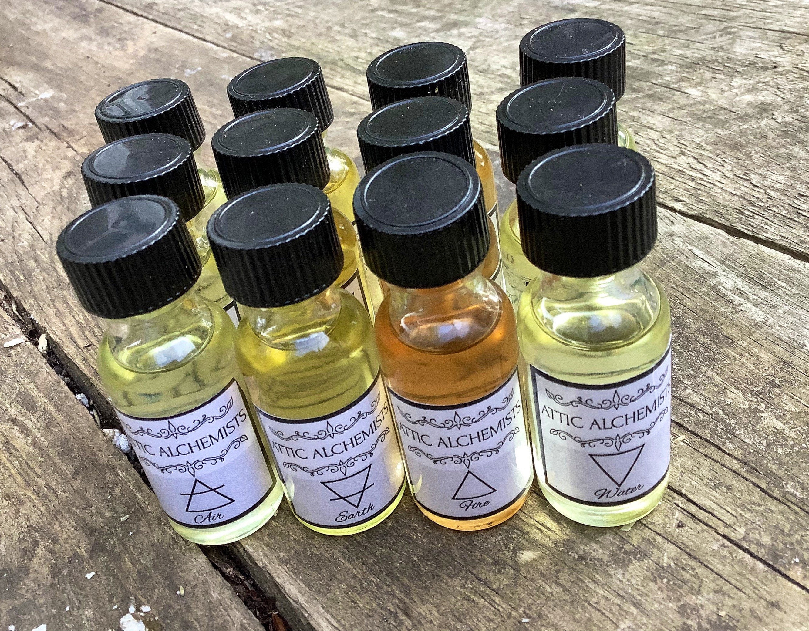 Witch Four Elements Oils Set - Etsy