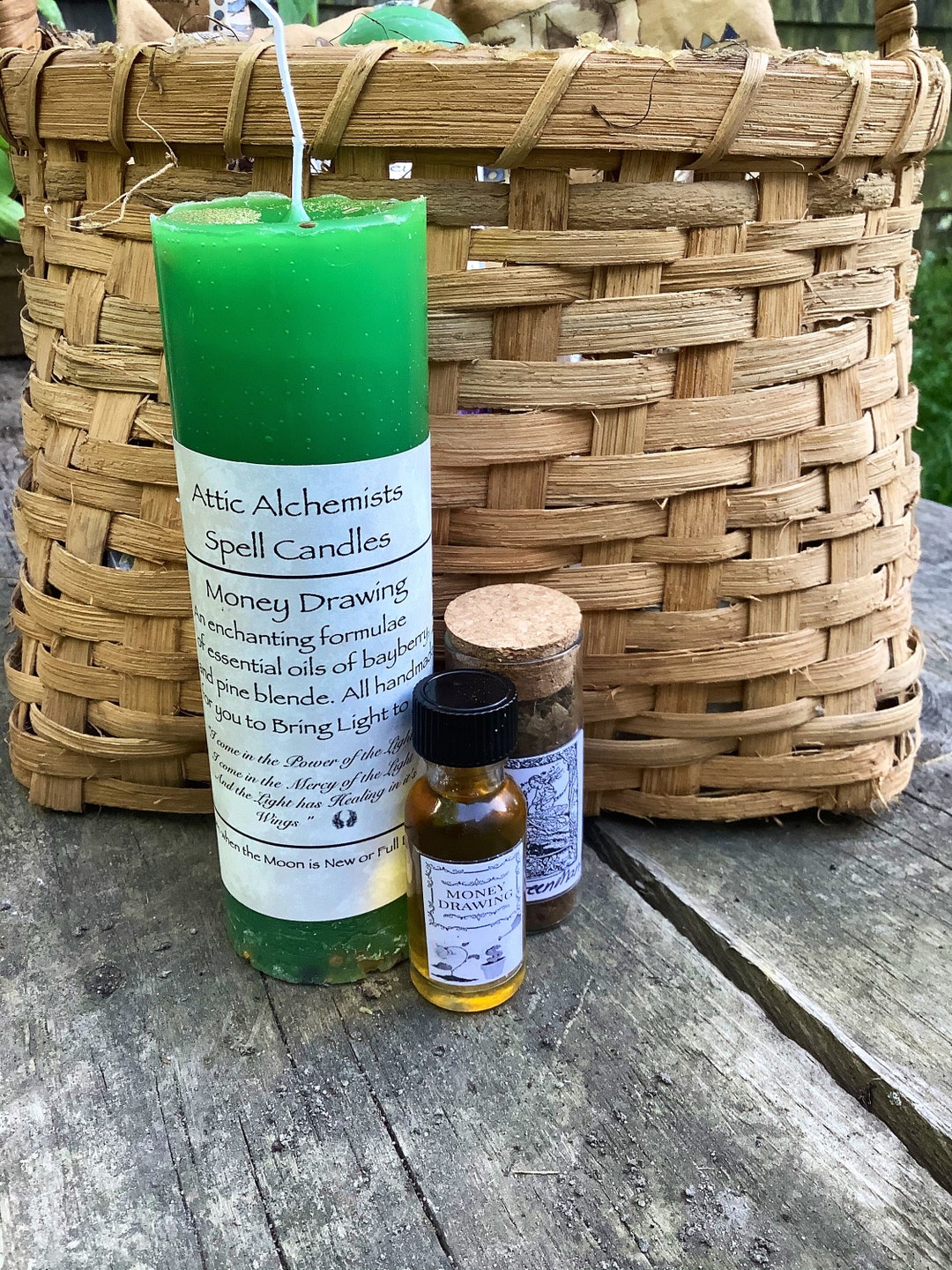 Money Drawing Spell Kit - Etsy