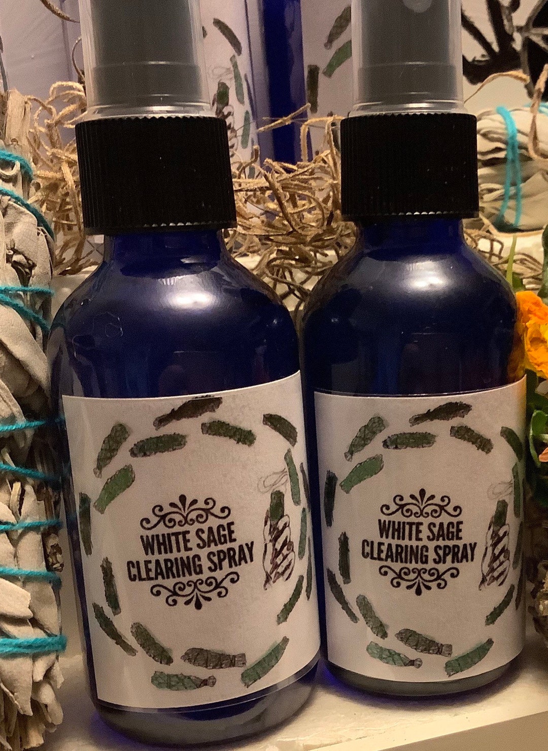 White Sage Clearing Spray - Etsy