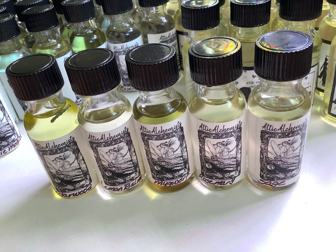Wiccan Herbal Oils Set - Etsy