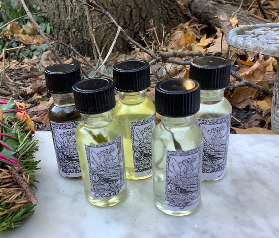 Wiccan Herbal Oils Set | Etsy