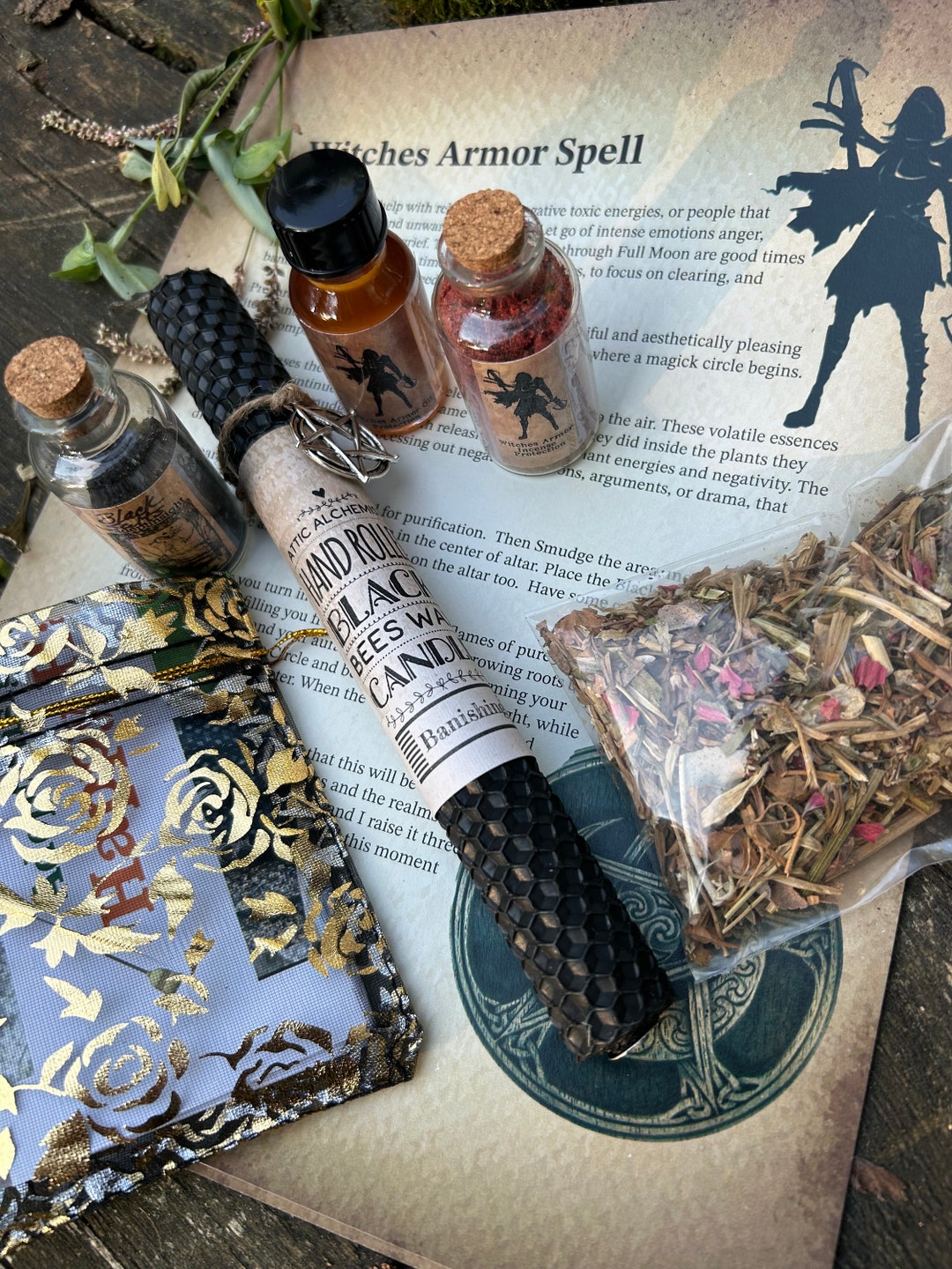 Witches Armor Spell Kit - Etsy