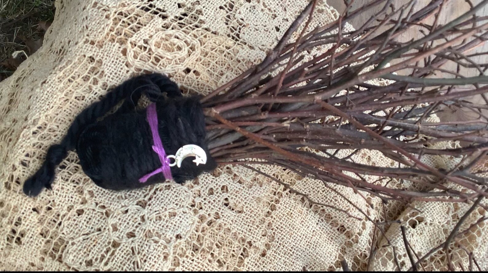 12' Witch's Birch Besom Miniature Brooms - Etsy