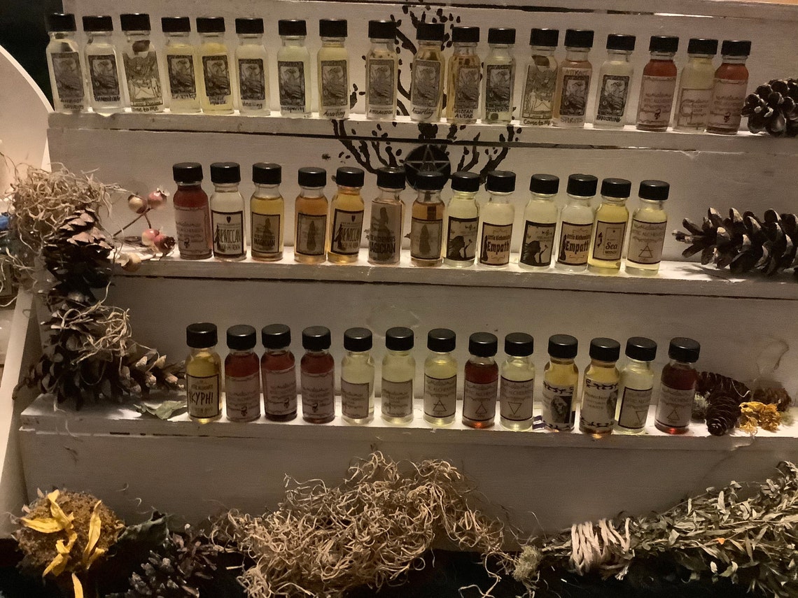 Full Witchcraft Essential Oils Set - Etsy