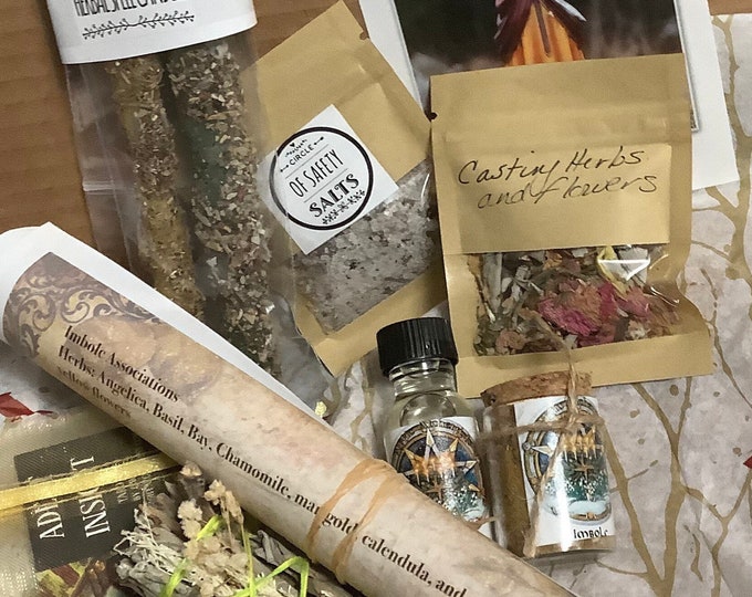 Wiccan Imbolc Ritual Kit - Etsy