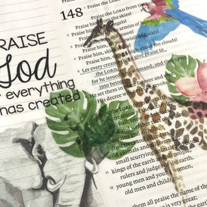 Printable Bible Stickers | Praise the Lord Bible Journaling Stickers ...