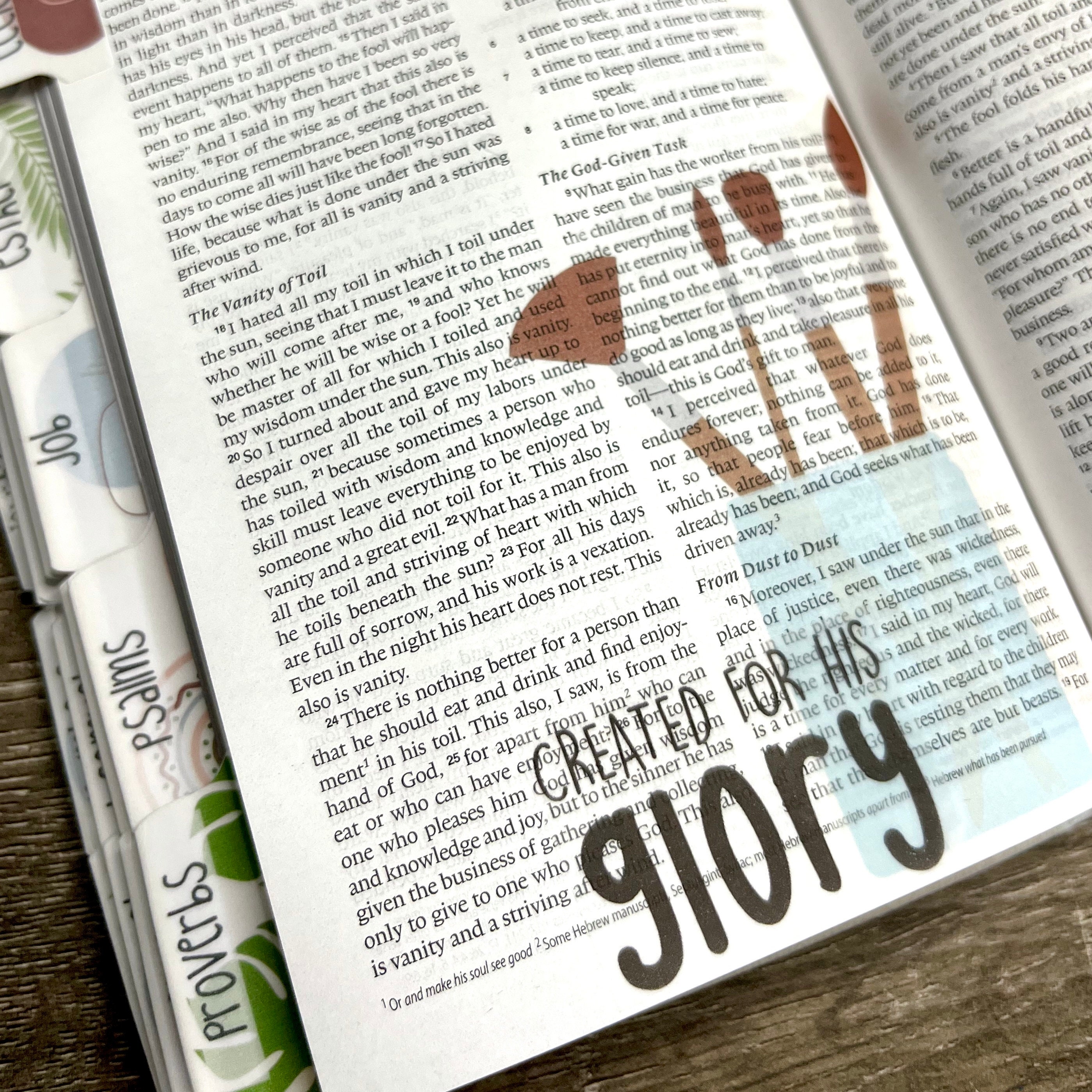Printable Bible Journaling Stickers Created for Stickers - Etsy