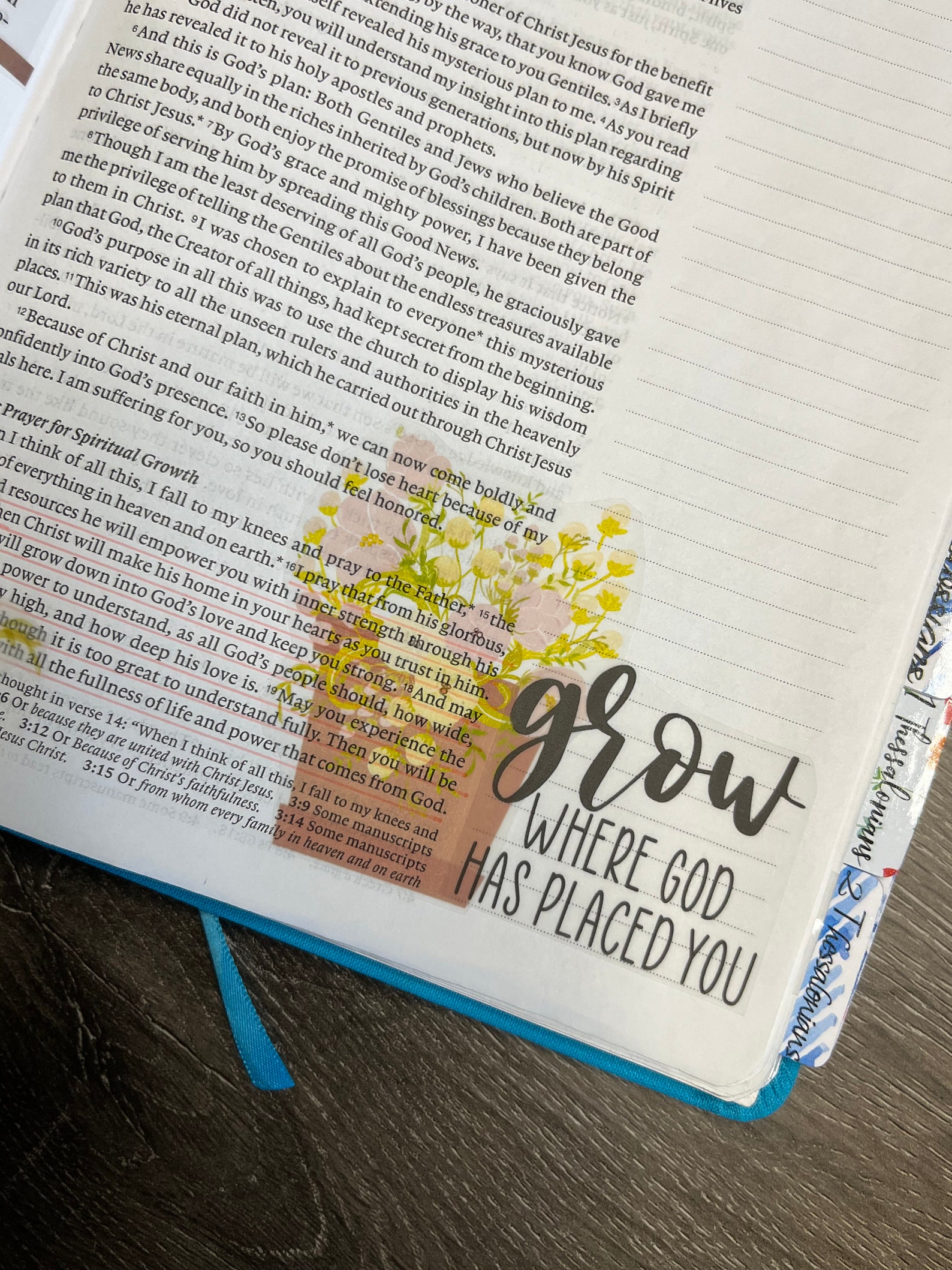 Bible Journaling Printable Stickers Bloom in Christ Stickers - Etsy