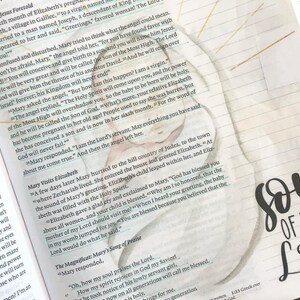 Printable Bible Journaling Stickers | Baby Jesus Stickers | Bible ...