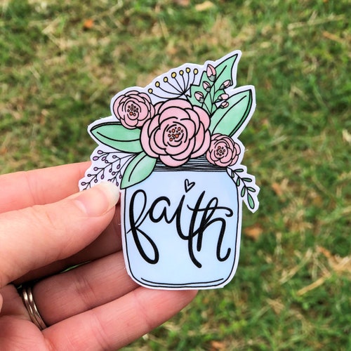Faith Arrow Decal Faith Decal Cross Christian Decal - Etsy