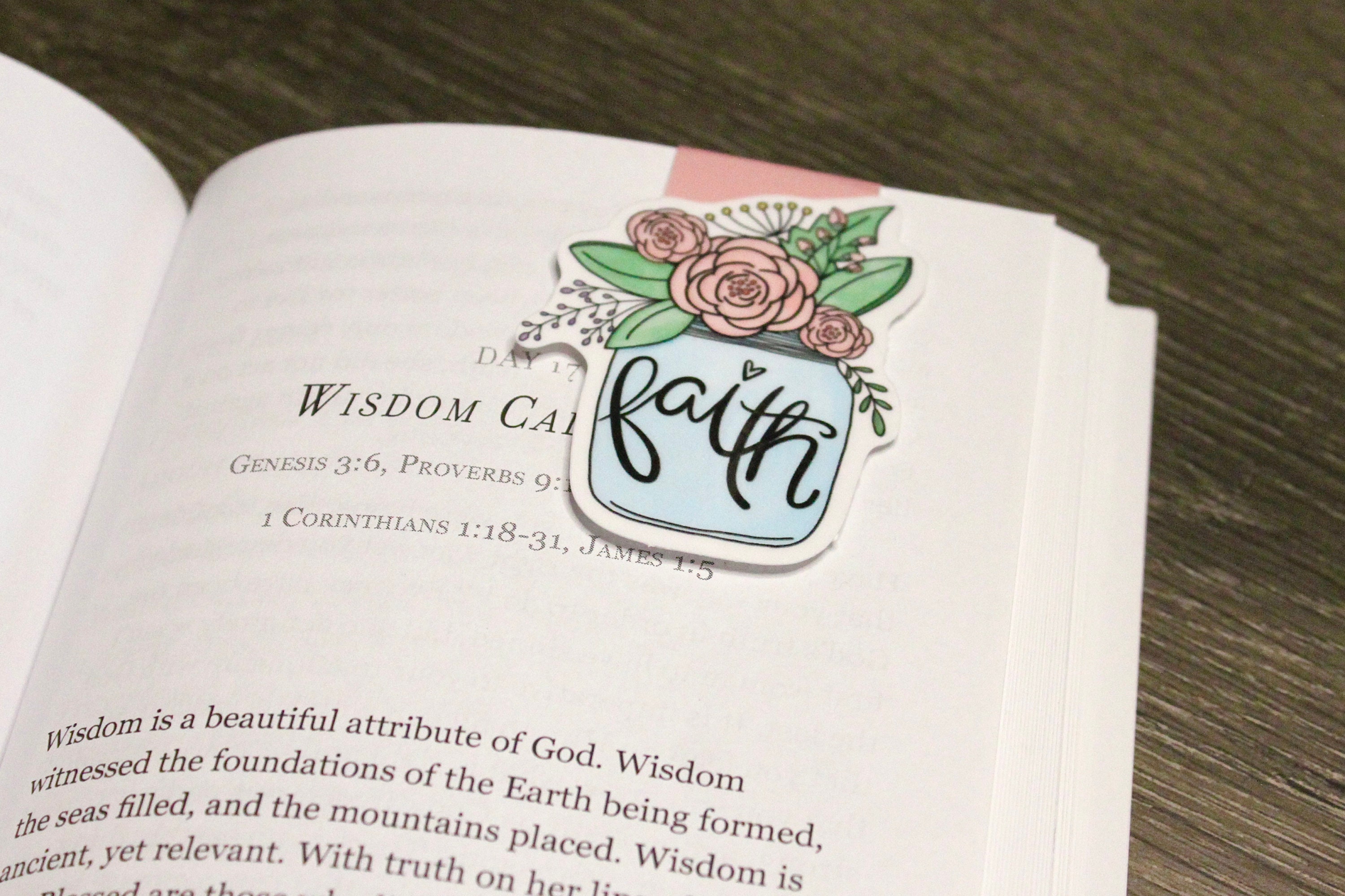 Bible Magnetic Bookmark Faith Bookmark Christian Bookmark - Etsy