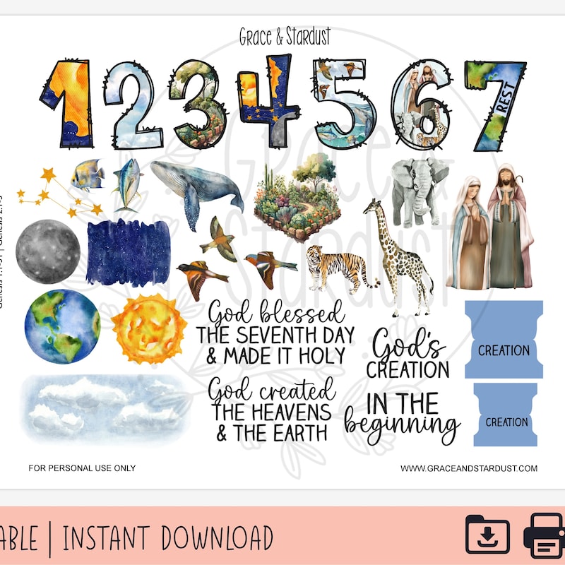Bible Journal Stickers - Etsy