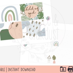 Printable Bible Journaling Cards | Bible Inserts | Journaling Cards ...