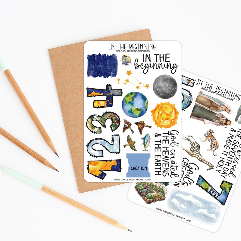 Bible Journal Stickers - Etsy