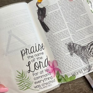 Printable Bible Stickers | Praise the Lord Bible Journaling Stickers ...