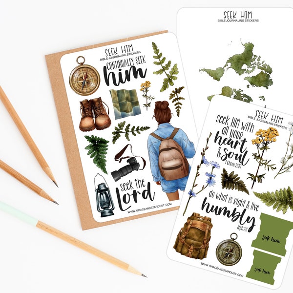 Bible Journal Stickers - Etsy