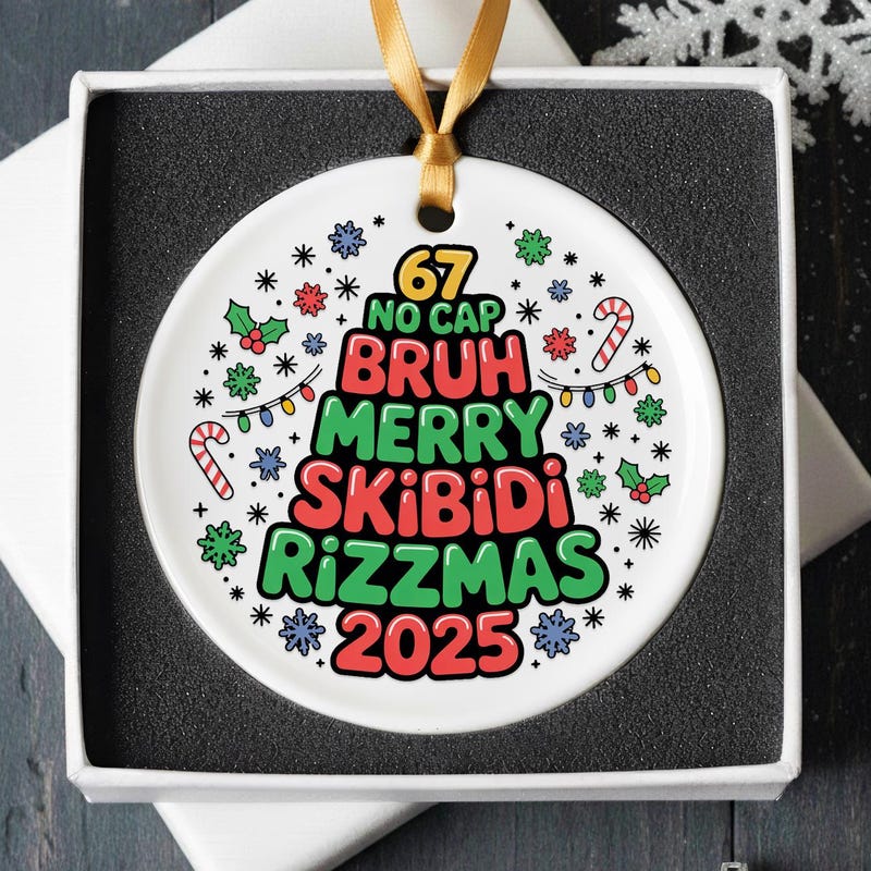 Skibidi Sigma Ornament - Etsy