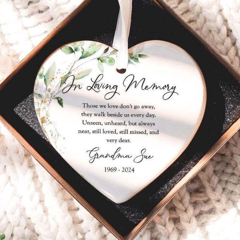 Memorial Christmas Ornament - Etsy