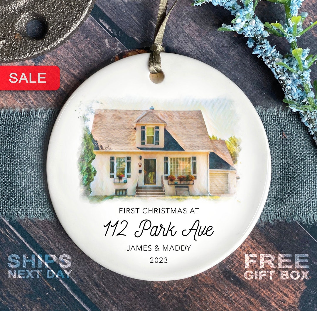 New Home Ornament - Personalized New Home Christmas Ornament ...