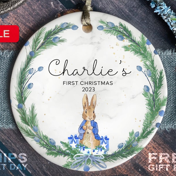 Rabbit Ornament - Etsy