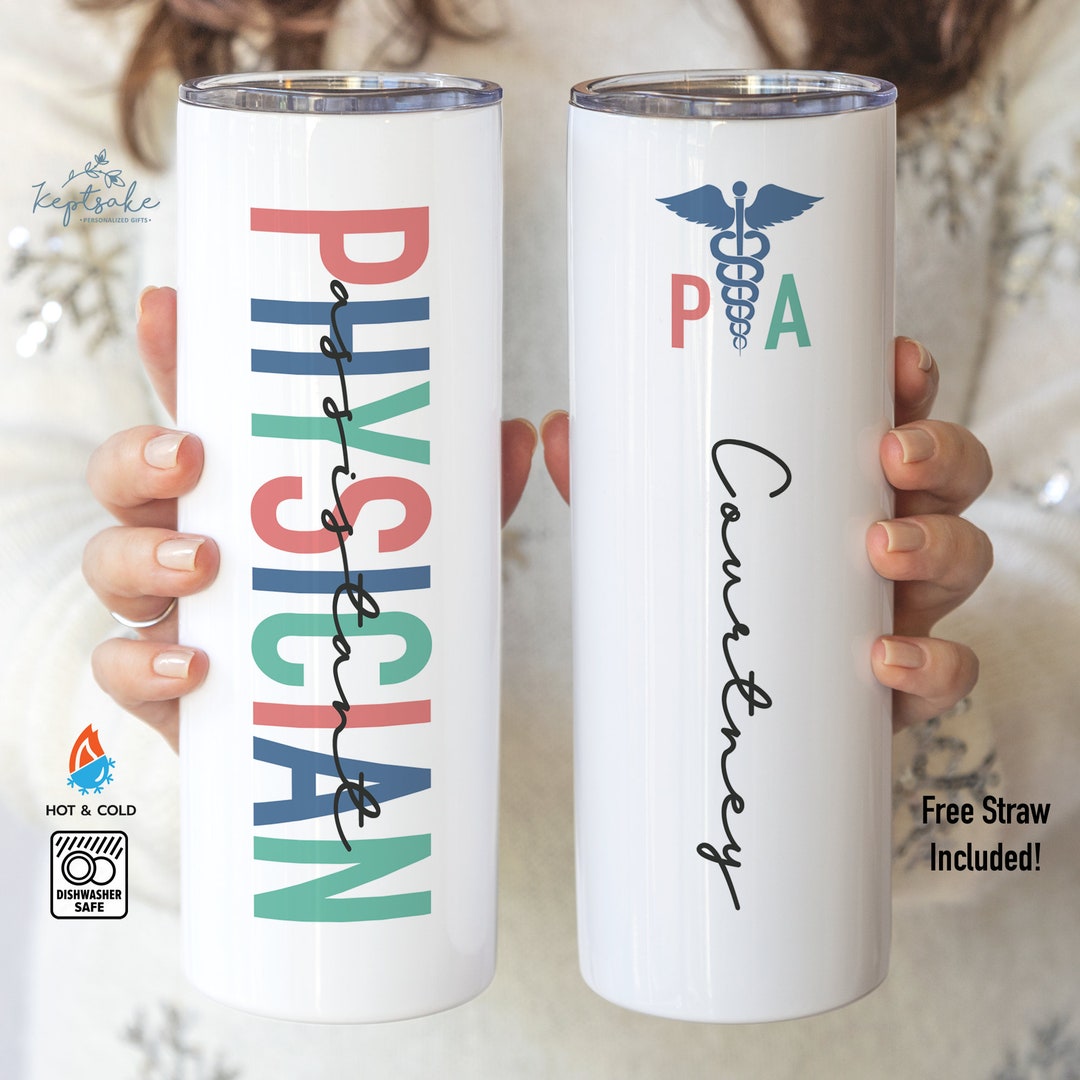 Physician Assistant Tumbler - Personalized Physician Assistant Gift ...