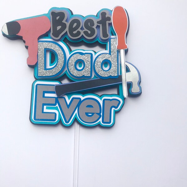 Dad Cake Topper - Etsy
