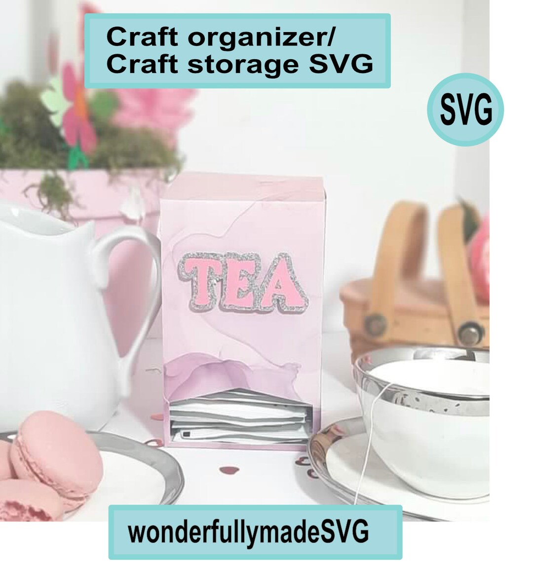 Tea Bag Holder SVG Tea Holder Box Svg Tea Bag Box Svg - Etsy