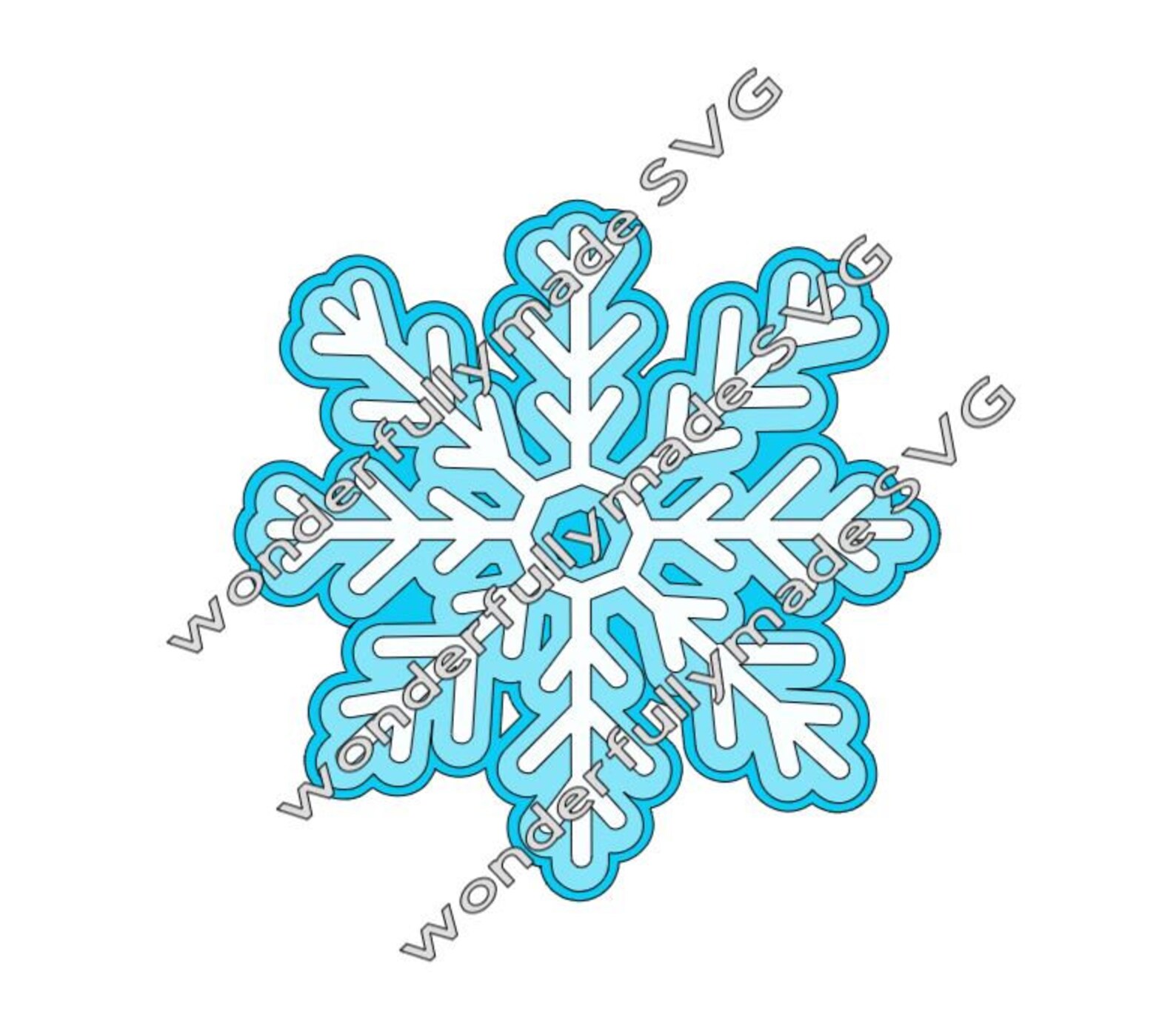 Snowflakes SVG Snowflakes SVG Filewinter Wonderland - Etsy