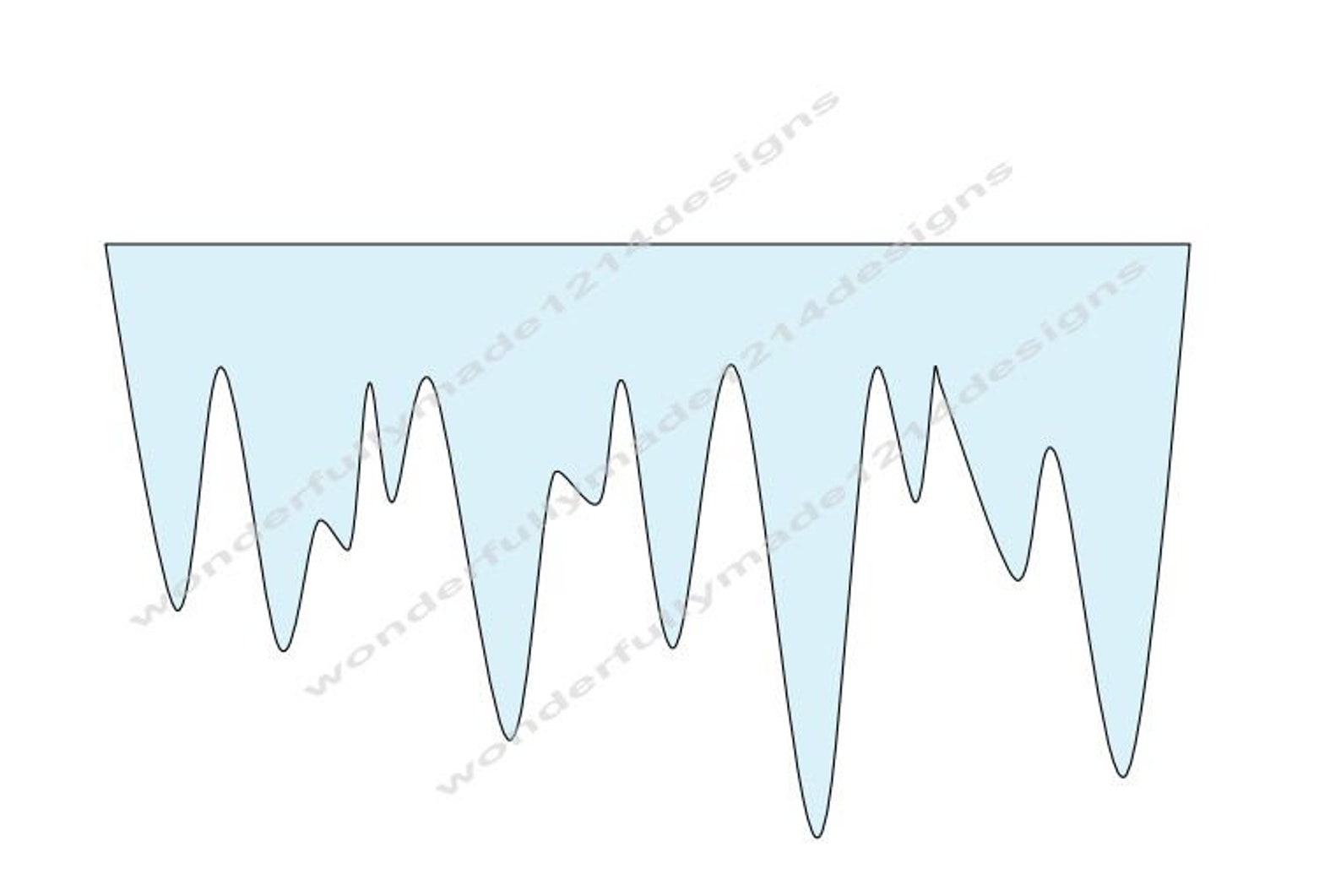 Icicleswinter Icicles Melting Snow SVG Frozen Ice Svg - Etsy UK