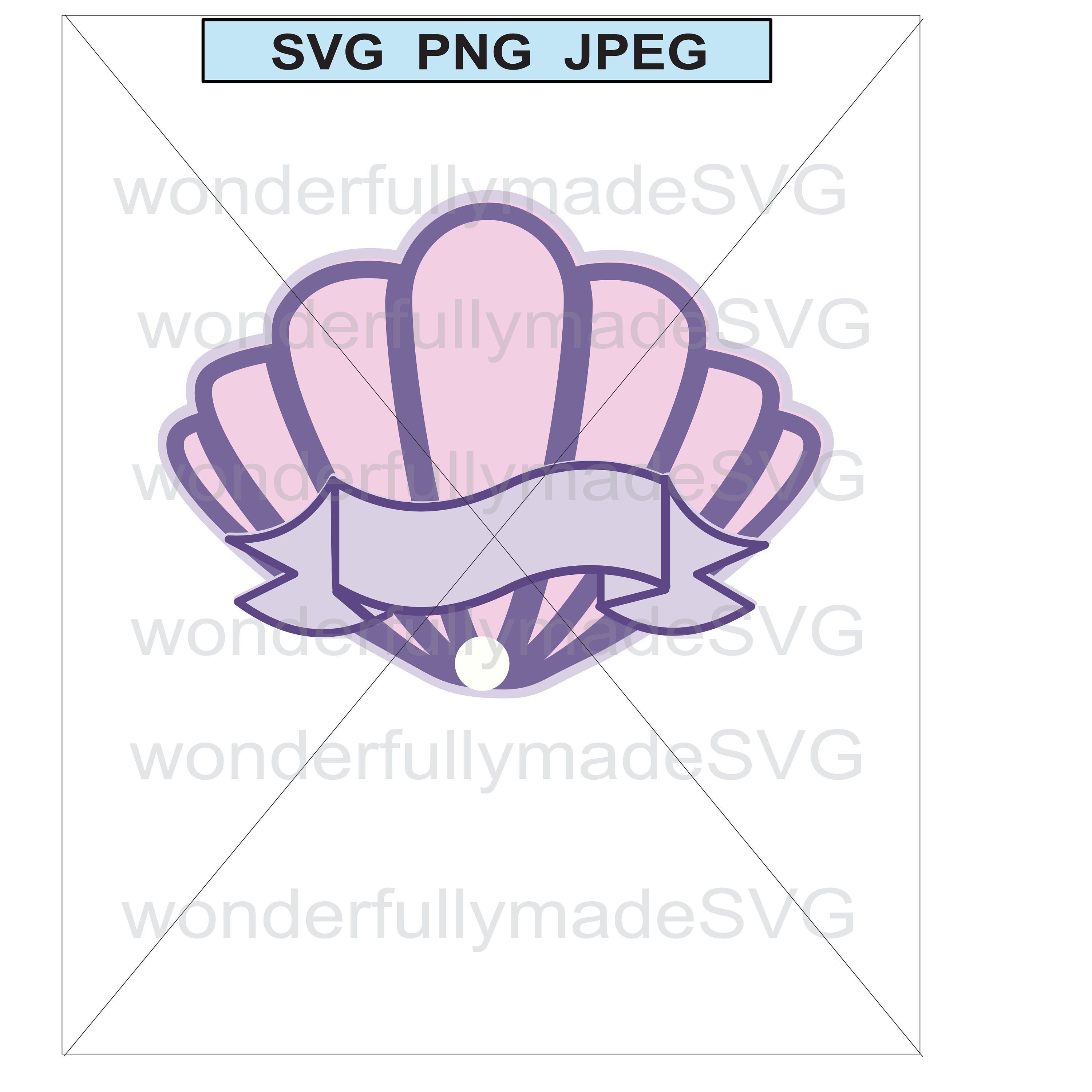 Shaker Cake Topper Svg Mermaid Shaker Cake Topper Seashell - Etsy