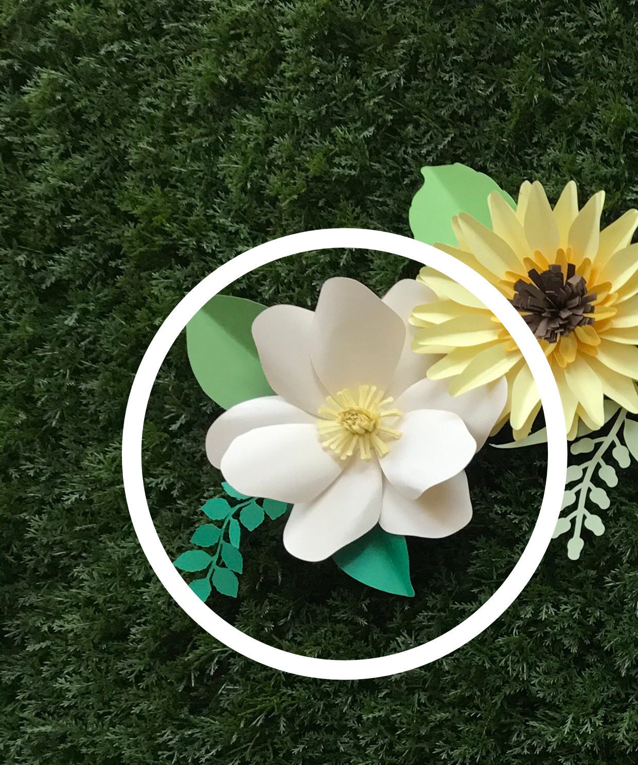 Magnolia Svg Flower Template Magnolia Template Svg for | Etsy