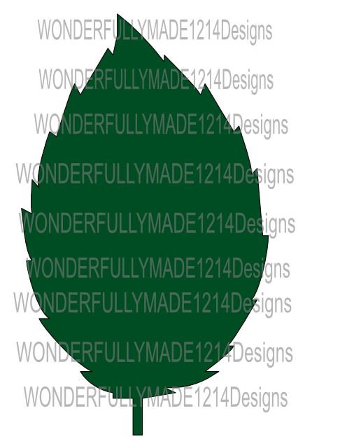 SVG Geomertic Rose Leaf Rose Leaf Template Open Leaf - Etsy